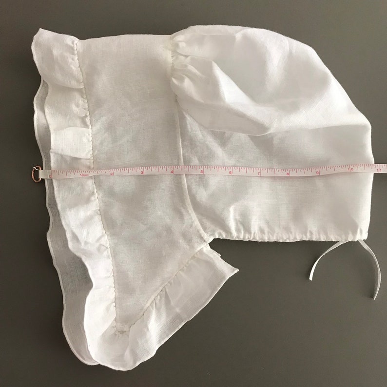 Lappet Cap With Ruffle Trim Late 18th Century, Early 19th Century MADE ...