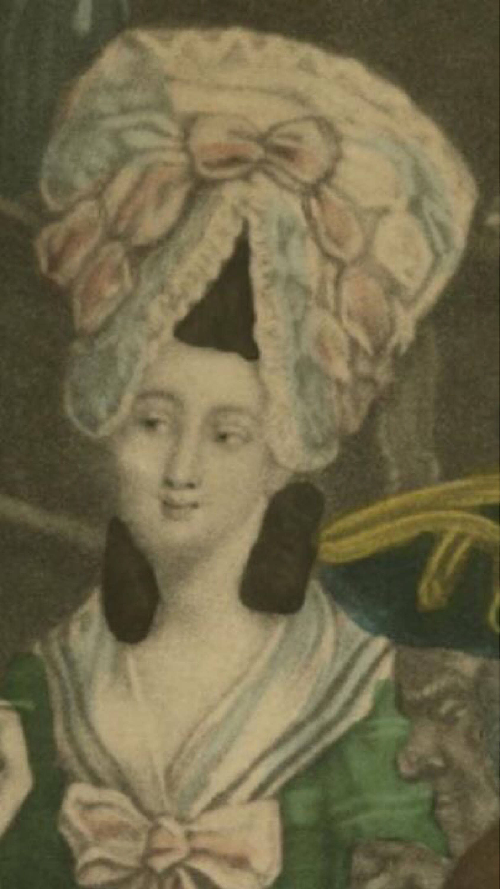 18th Century Colonial Cap 1770s Style Handsewn With Silk Trim | Etsy