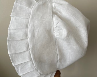 Women's Double Ruffle Cap - Etsy