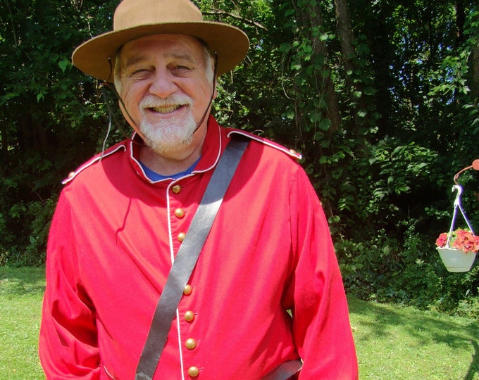 Canadian Mountie Costume 2X 4 Piece "dudley Doright" Cartoon Character ...