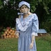 Frontier Pioneer Woman Costume Plus Size W/ Bonnet Little House on ...