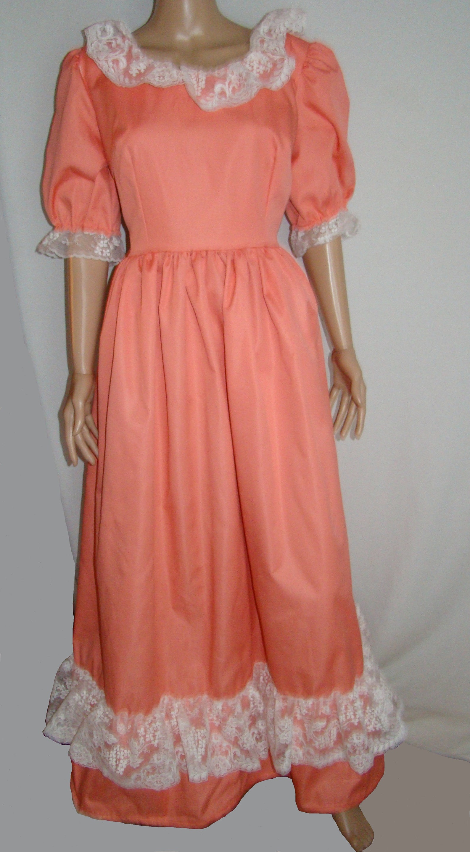 Southern Belle Costume 1800s Gown and Hat Frontier Plus Size | Etsy