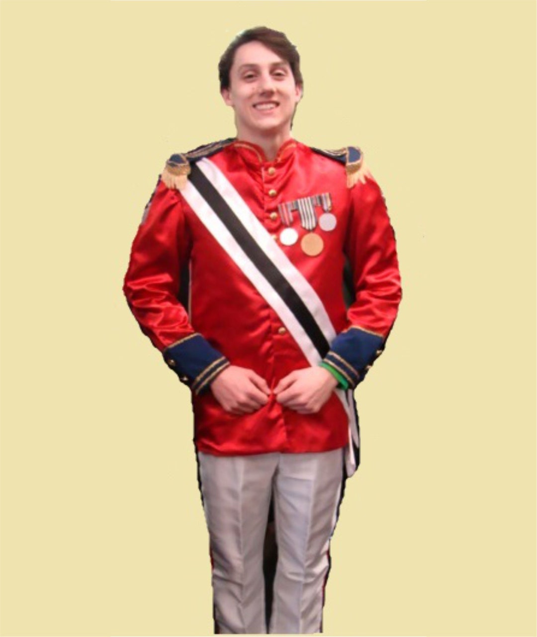 Major-general, Prince Charming or Toy Soldier Costume Adult Theater ...