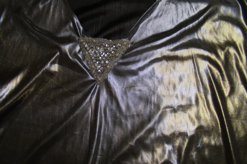 Queen or King Robe Mottled Silver & Gold Lame Wizard - Etsy
