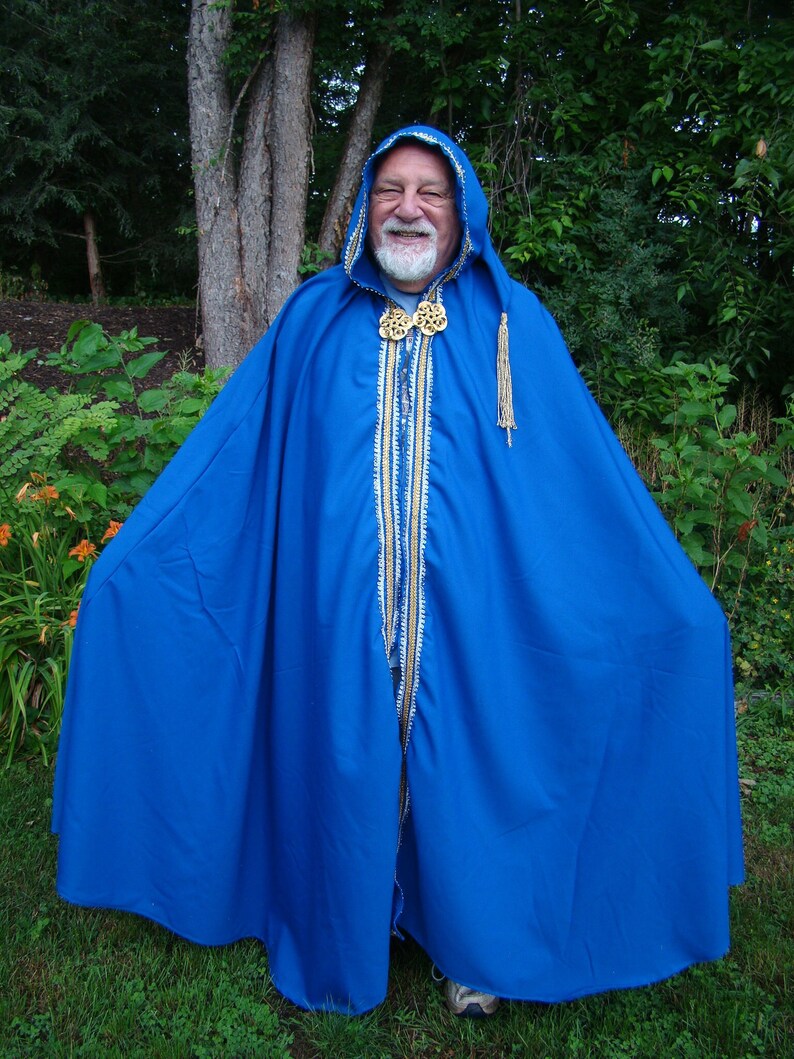 King or Queen Cape Gender Neutral Adult Size Royal Blue Theater, Faire ...