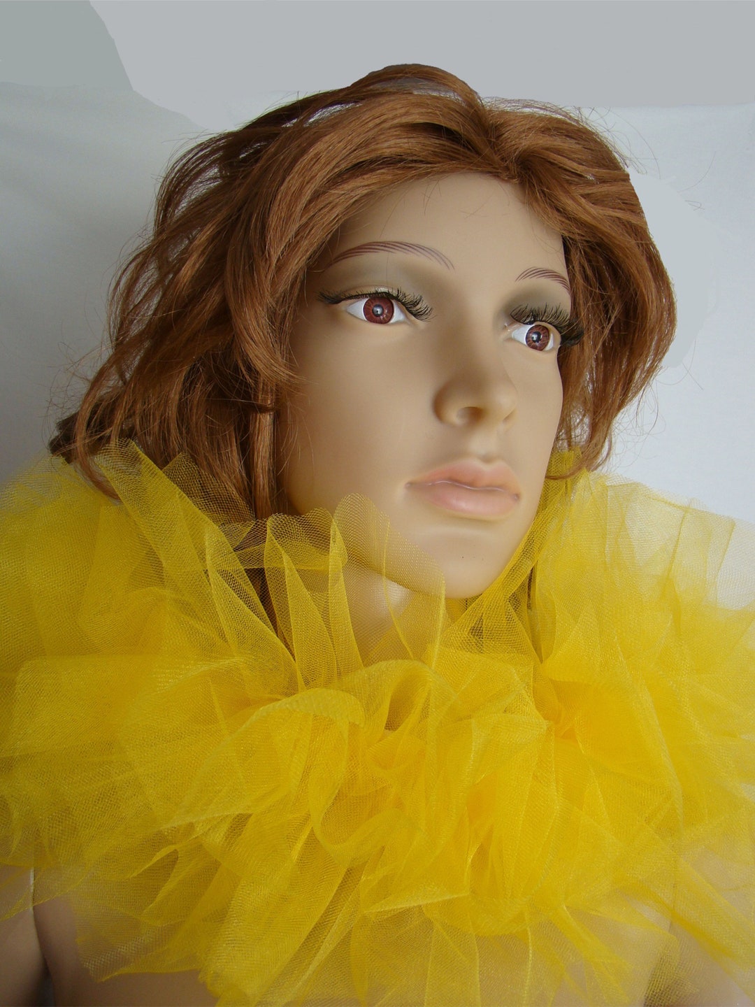 Tulle Ruffle Collar Costume or Clothing Accessory Adult Size Variety of ...