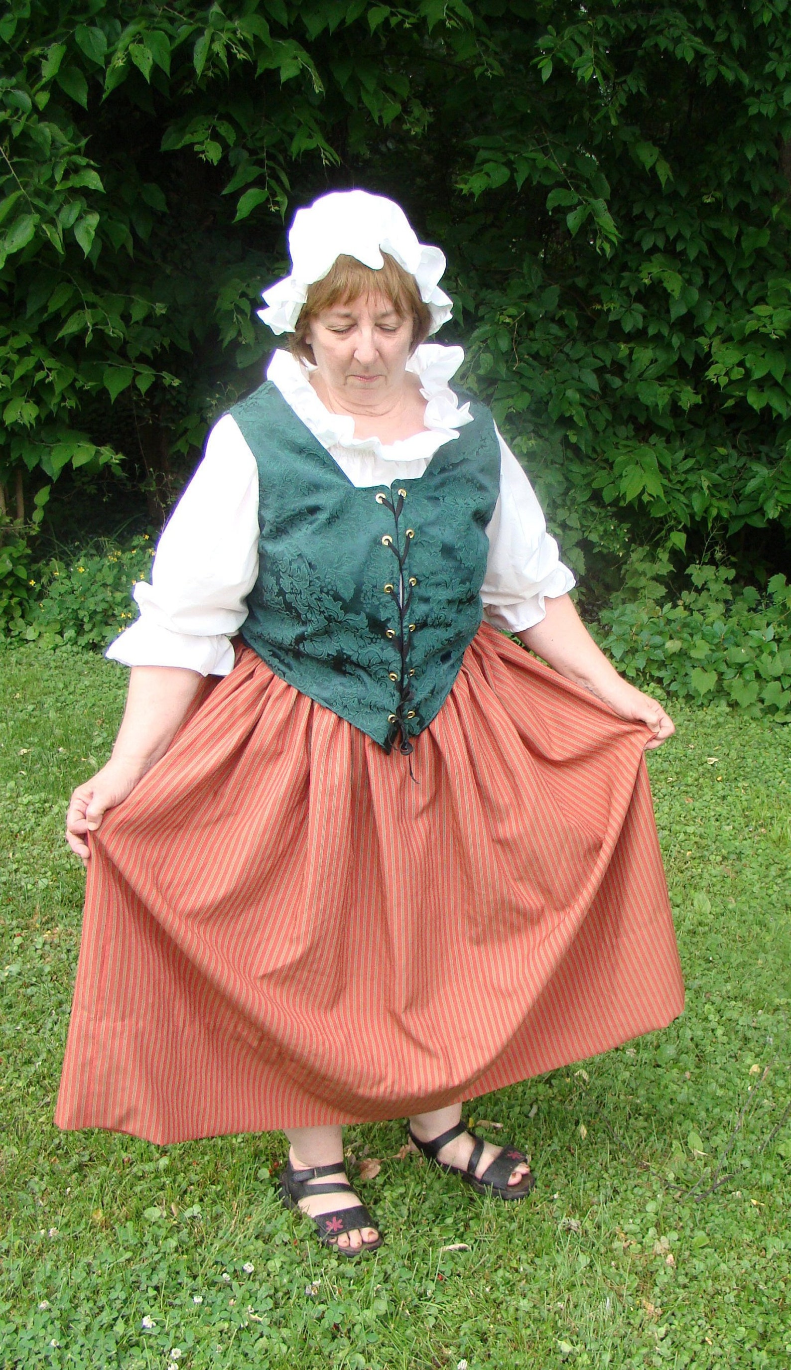 Renaissance Wench or Colonial Costume Adult Plus Size 4 Piece - Etsy