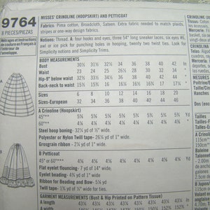 Sewing Pattern Civil War Era Style Crinoline hoopskirt & Petticoat ...