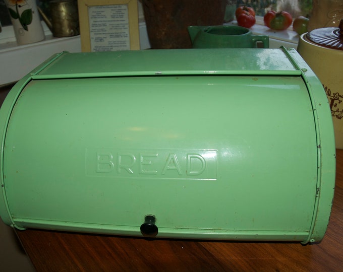 Vintage Bread Box - Etsy