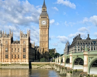 London Photograph, Big Ben, Urban Scene, London Wall Art, Wall Decor ...