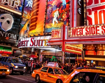 Times Square New York City Photo NYC Wall Decor NYC Wall - Etsy