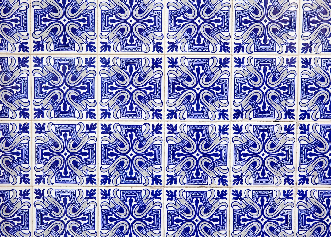 Portuguese Tile Print, Lisbon Blue Azulejo Photo, Portugal Photography ...