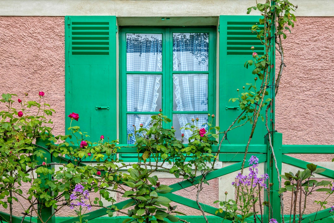 Paris Photography, Monet House, Window, Giverny, France Photo, Fine Art ...