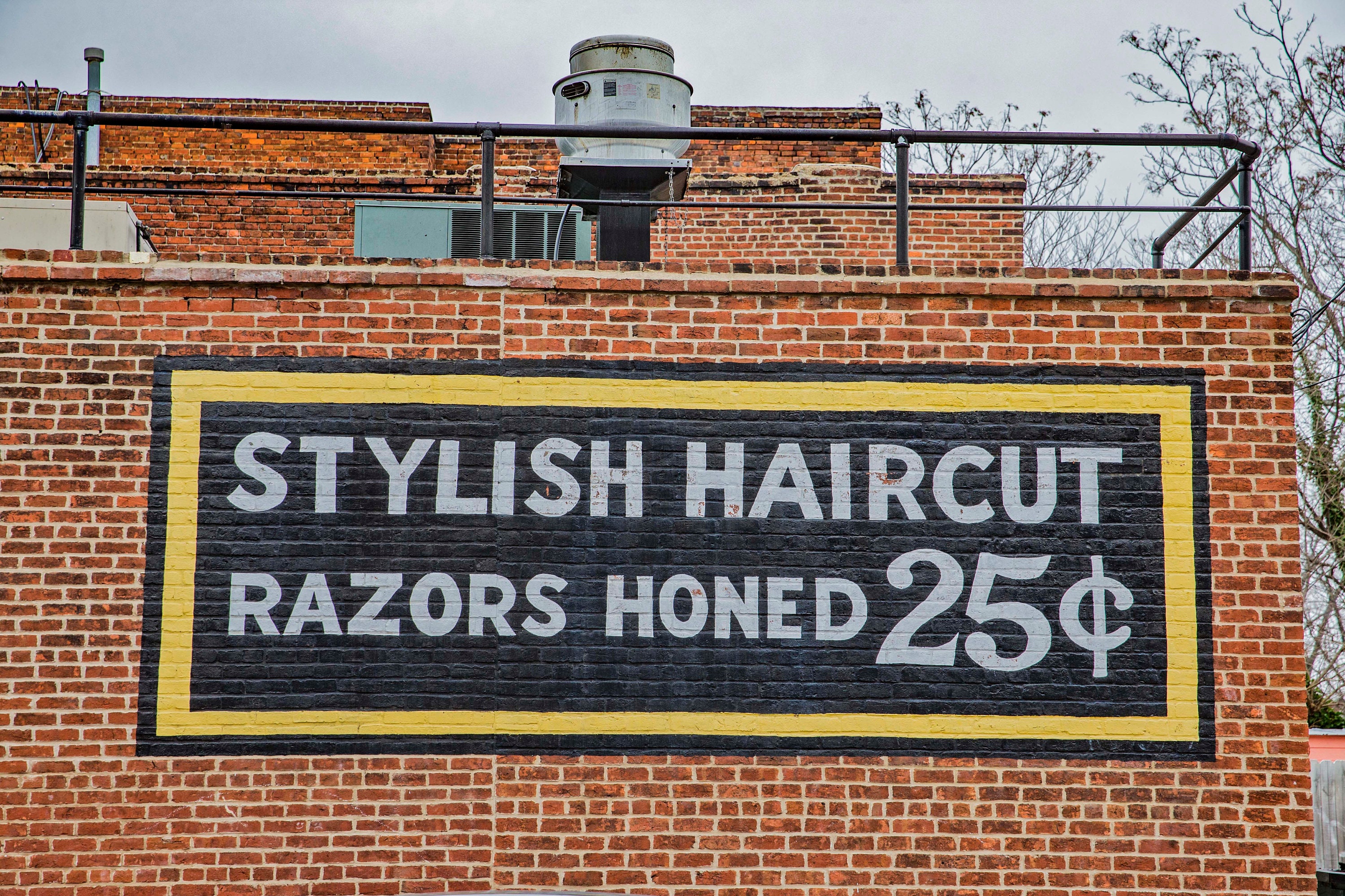Americana Photo, Storefront, Barber Shop, Retro Sign, Rural America ...