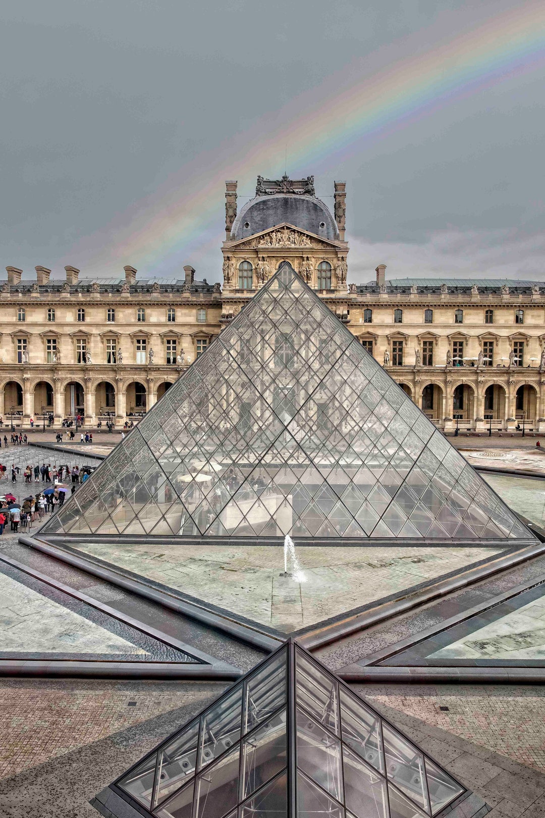 Paris Photography, the Louvre, Paris Museum, Rainbow, Architecture ...