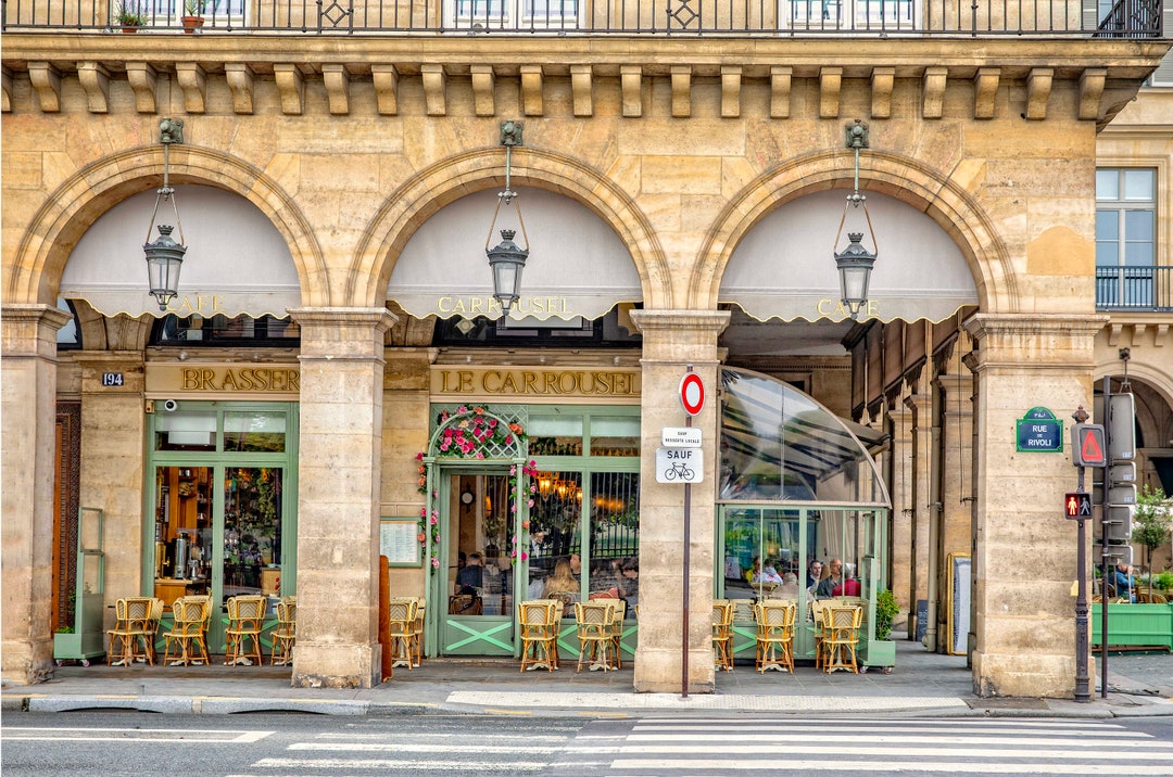 Paris Photography, Paris Sidewalk Cafe, Parisian Cafe, French Art ...