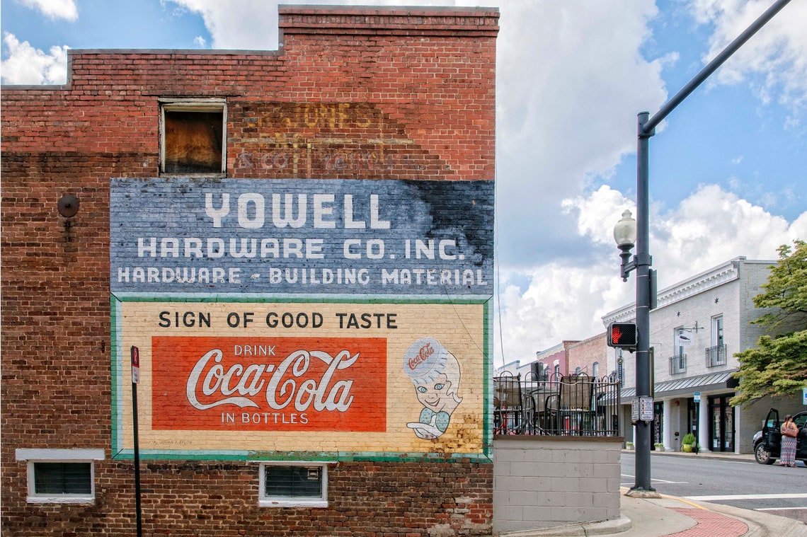 Americana Photo, Storefront, Coca Cola Sign, Retro Sign, Rural America ...