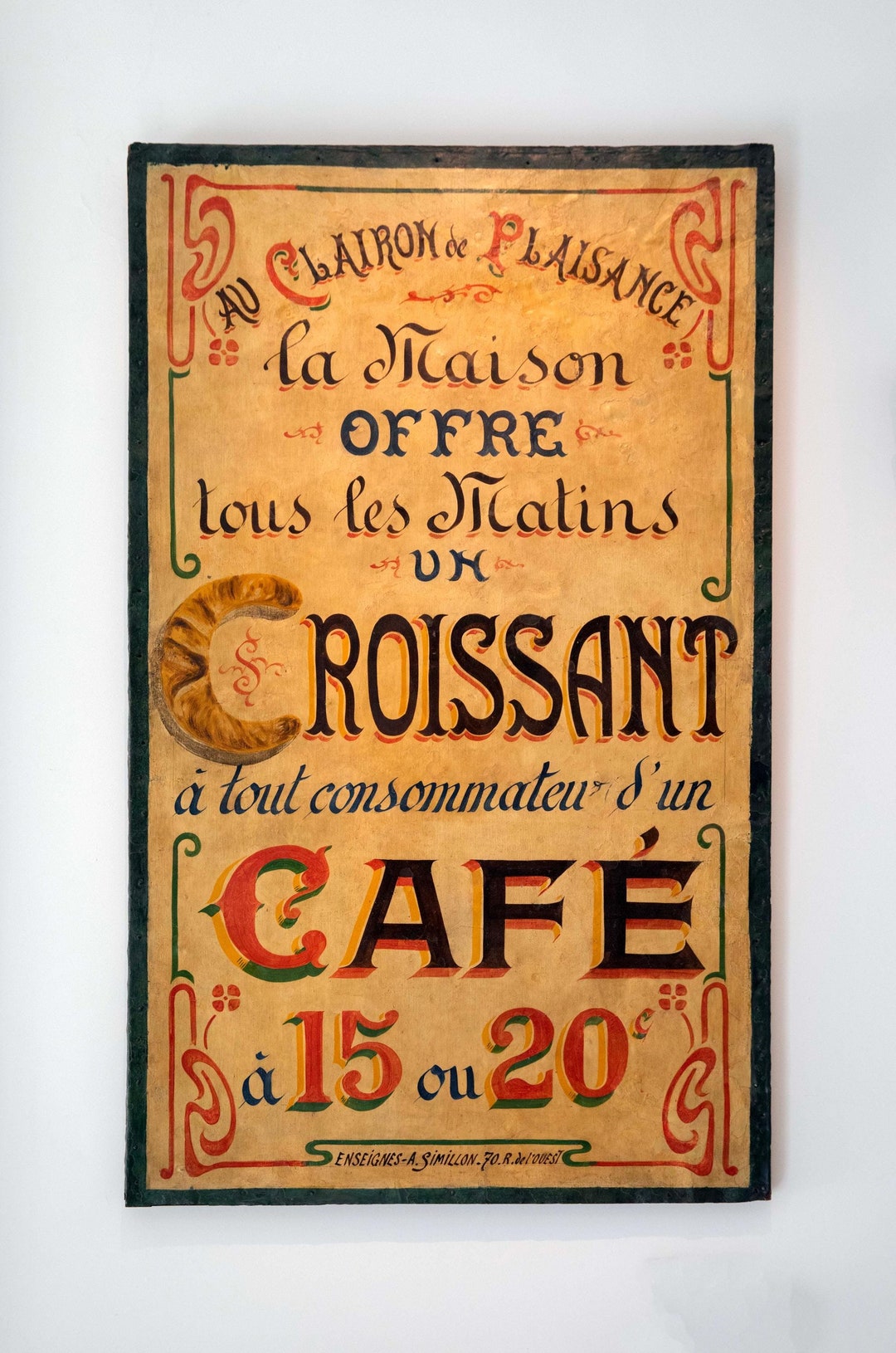 Paris Cafe Photo, Paris Sign, Restaurant Sign, French Wall Decor ...