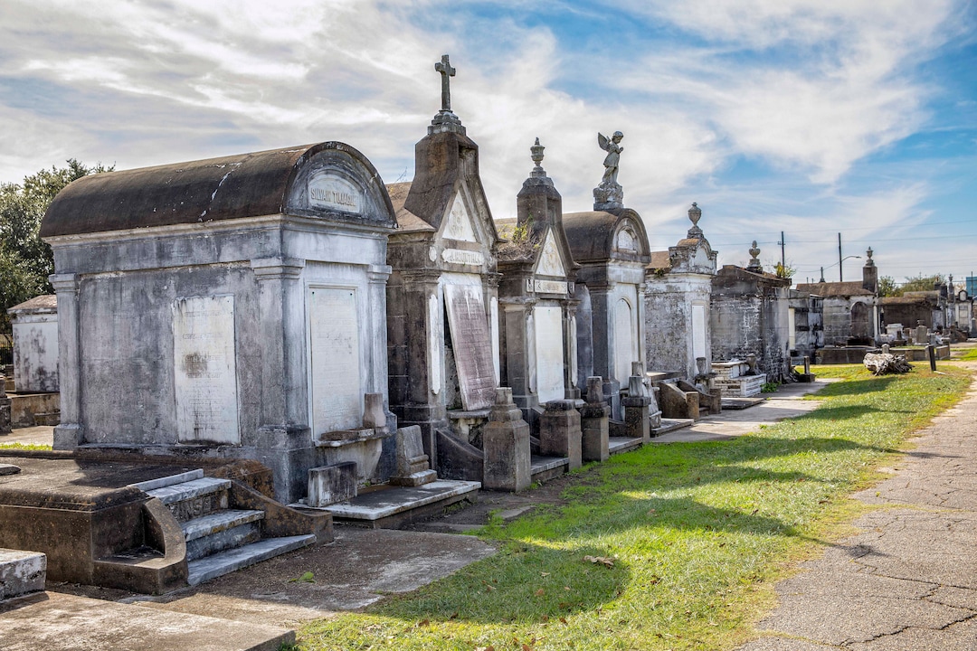 New Orleans Cemetery Photo, NOLA Wall Art, New Orleans Wall Decor ...