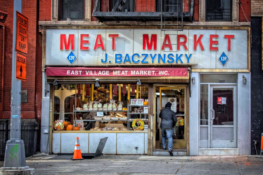 New York Photography, Meat Market Photo, East Village Photo, NYC Wall ...