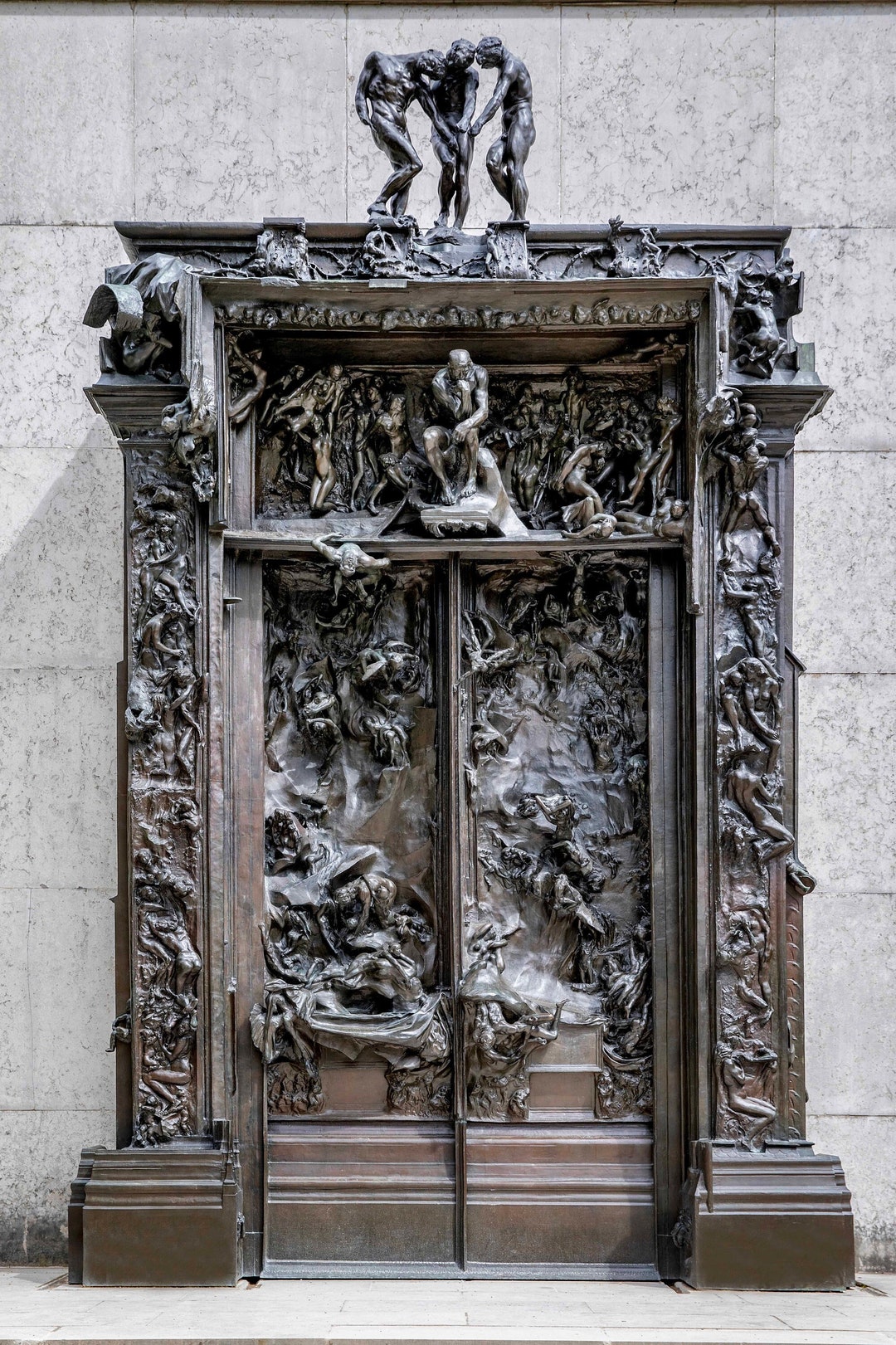 Rodin Sculpture Gates Of Hell