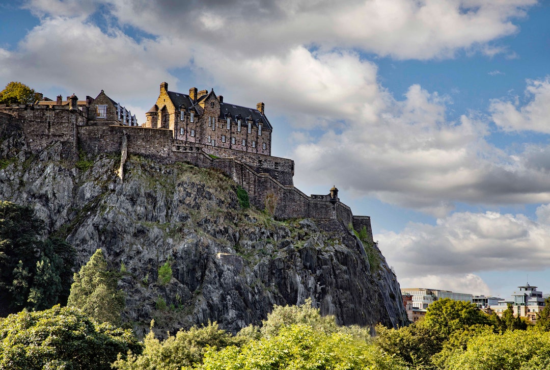 Edinburgh Castle Photograph, Scottish Photo, Scotland Travel, Print ...