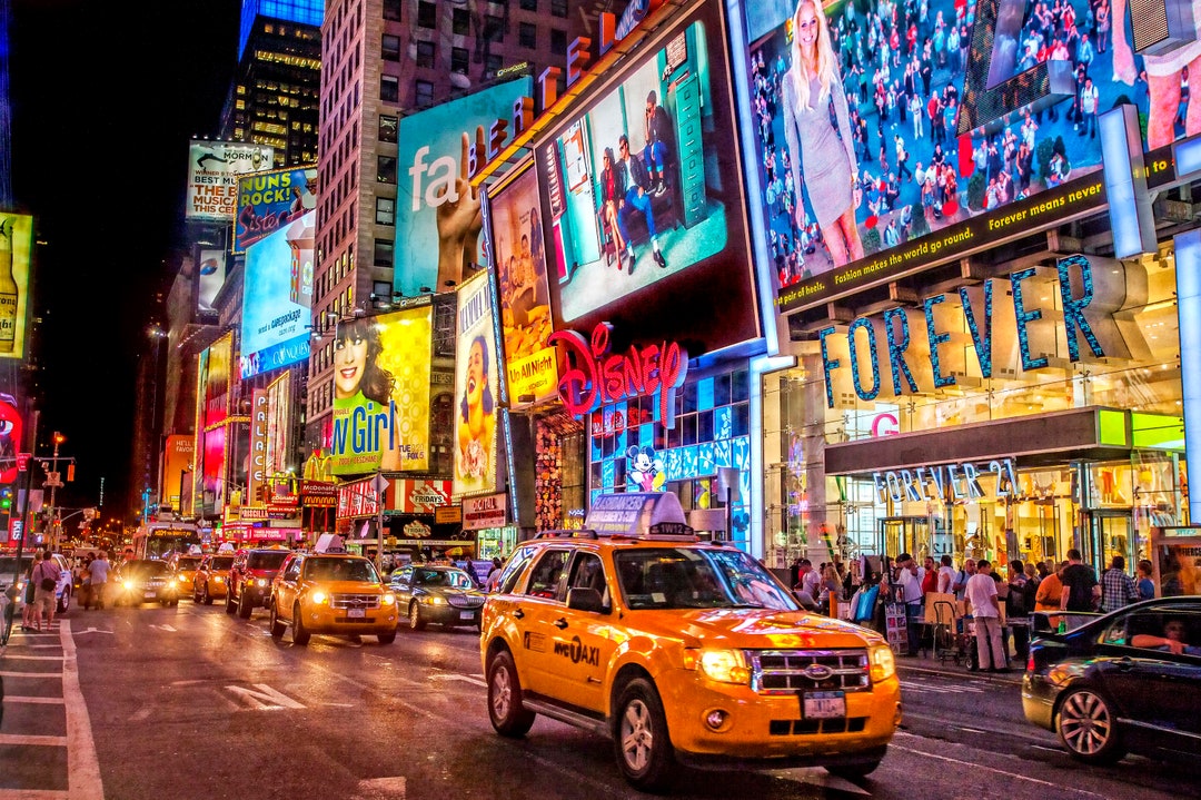 New York City Photography, Times Square, NYC Wall Decor, Wall Art ...