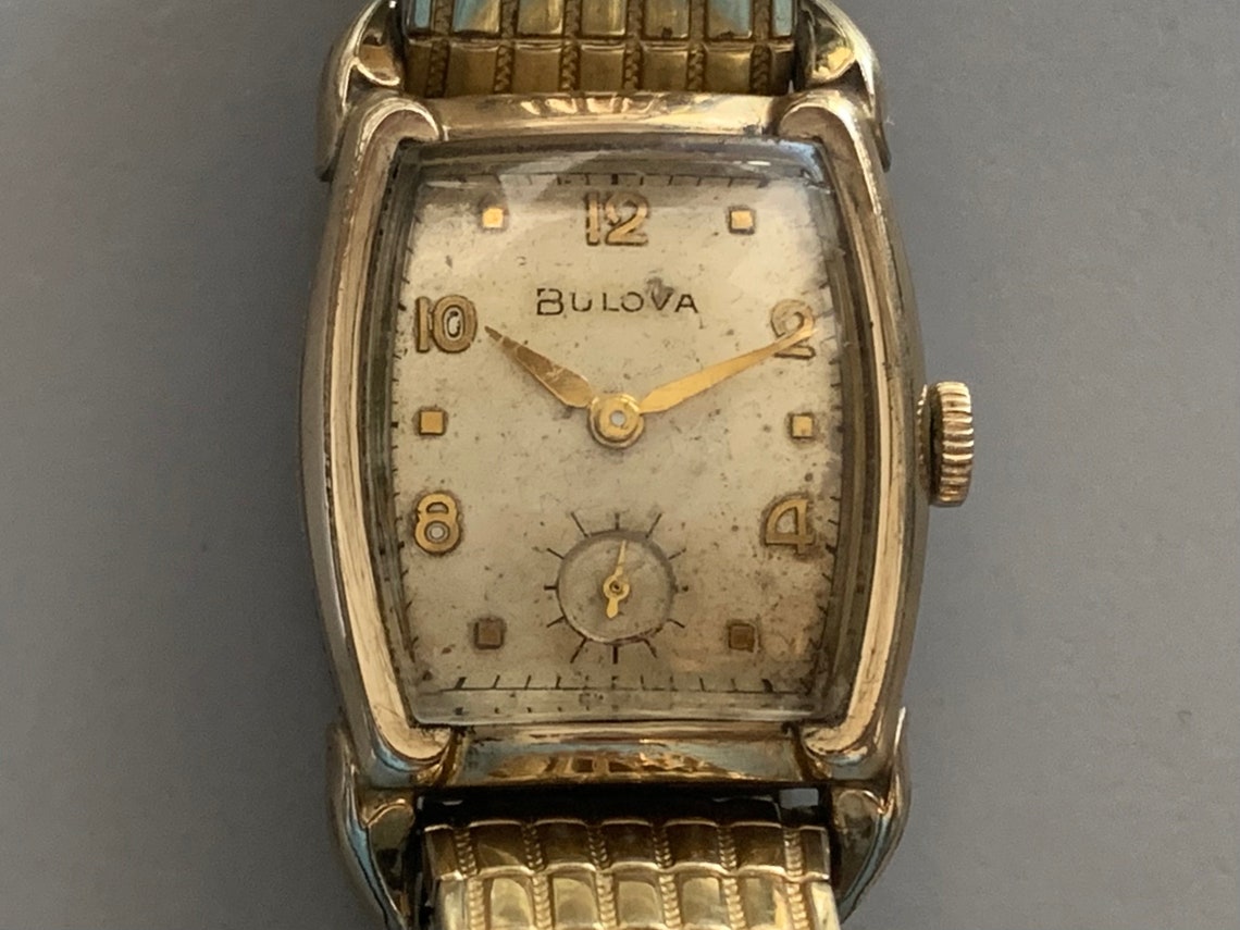 BULOVA MENS SWISS Watch Rare Ambassador B Model Tonneau - Etsy