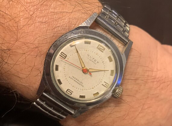 Rutex Mens Watch, Swiss Watch, 17 Jewels Sellita Made… - Gem