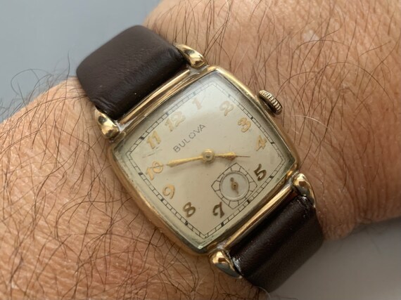 Bulova Minuteman Mens Vintage Watch, 21 Jewels, Tonne… - Gem