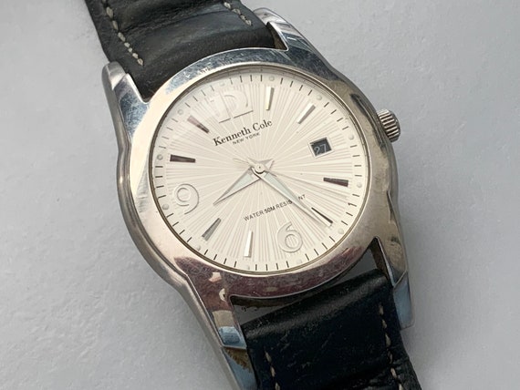 Kenneth Cole Watch, Silver Dial Watch, Date Window Wa… - Gem
