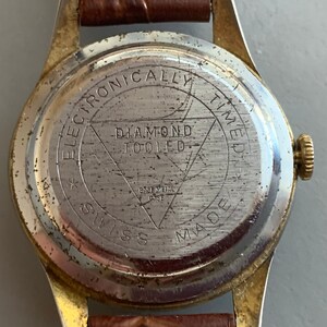 Vintage Vmac Mens Watch Rare Runs Well Edward A Waldman Movement ...
