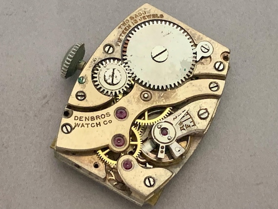Antiquary Collection MENS SWISS DENBROS Rectangular W… - Gem