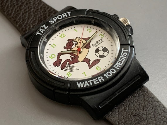 Authentic TAZ SOCCER DUDE Armitron Tasmanian Devil Wa… - Gem