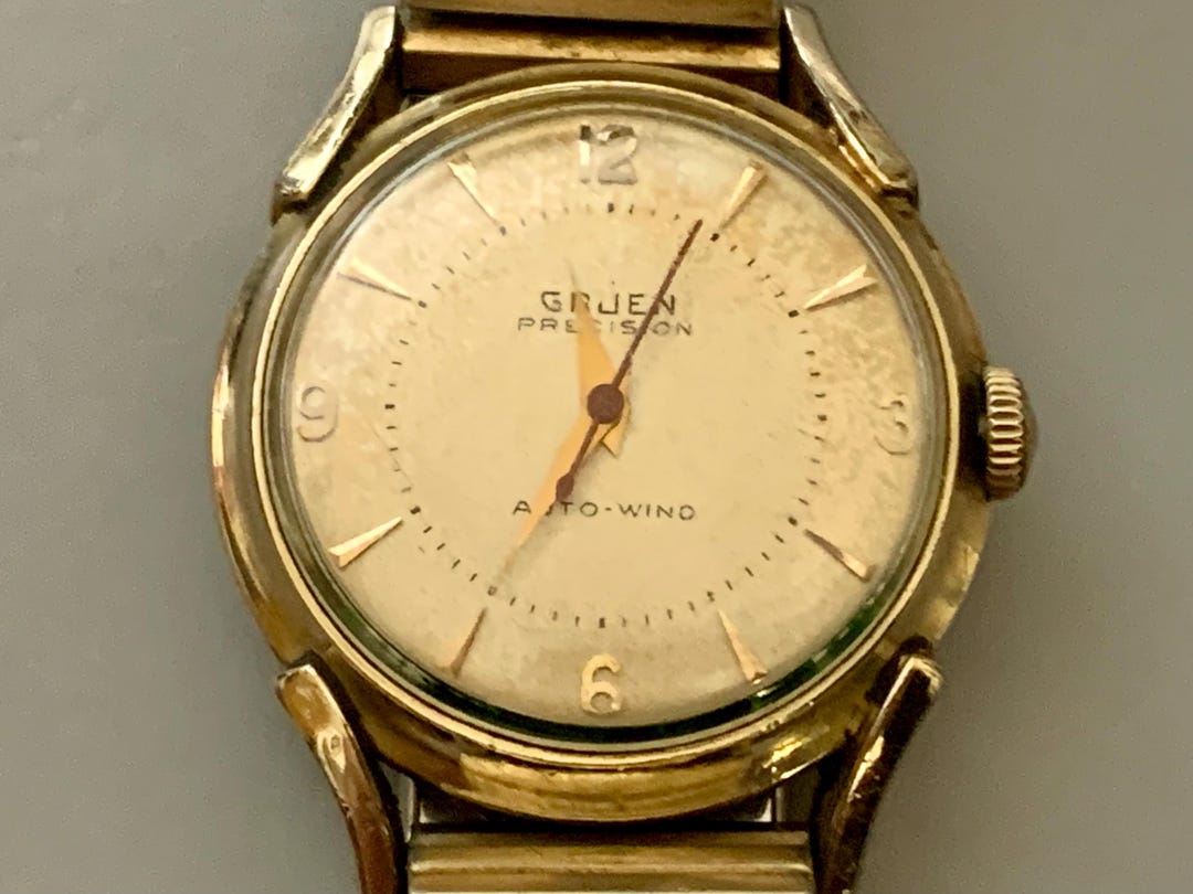 Gruen Precision Auto-wind MENS VINTAGE Watch, Second Hand, the Perfect ...