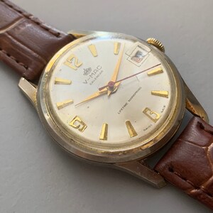 Vintage Vmac Mens Watch Rare Runs Well Edward A Waldman Movement ...