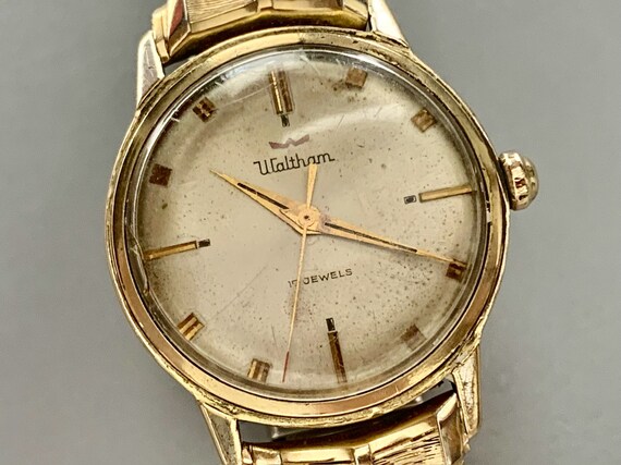 WALTHAM MENS AUTOMATIC Watch, 17 Jewels, Self Winding… - Gem