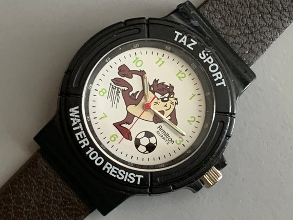Authentic TAZ SOCCER DUDE Armitron Tasmanian Devil Wa… - Gem