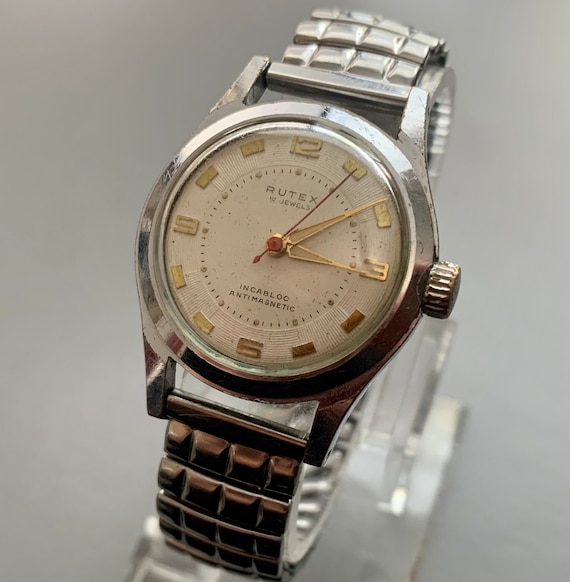 Rutex Mens Watch, Swiss Watch, 17 Jewels Sellita Made… - Gem