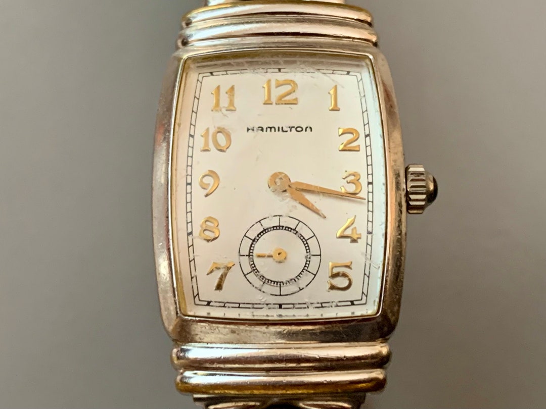 Hamilton Watch, Emerson Watch, Registered Edition, MENS WATCH, VINTAGE ...
