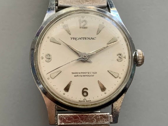 FRONTENAC WATCH, Mens Watch, Vintage Watch, Bauhaus W… - Gem