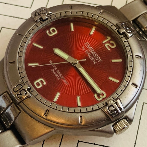 Gruen Embassy Watch - Etsy