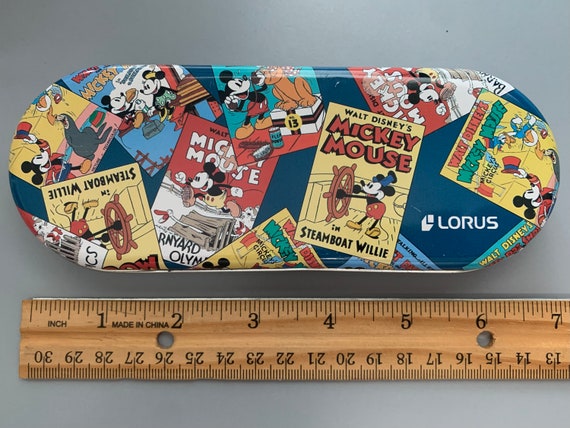 DISNEY MICKEY MOUSE Rare !!!! Vintage Collectible Tin… - Gem