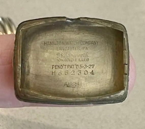 HAMILTON WATCH, Emerson Model, Mens Watch, Hooded Lug… - Gem