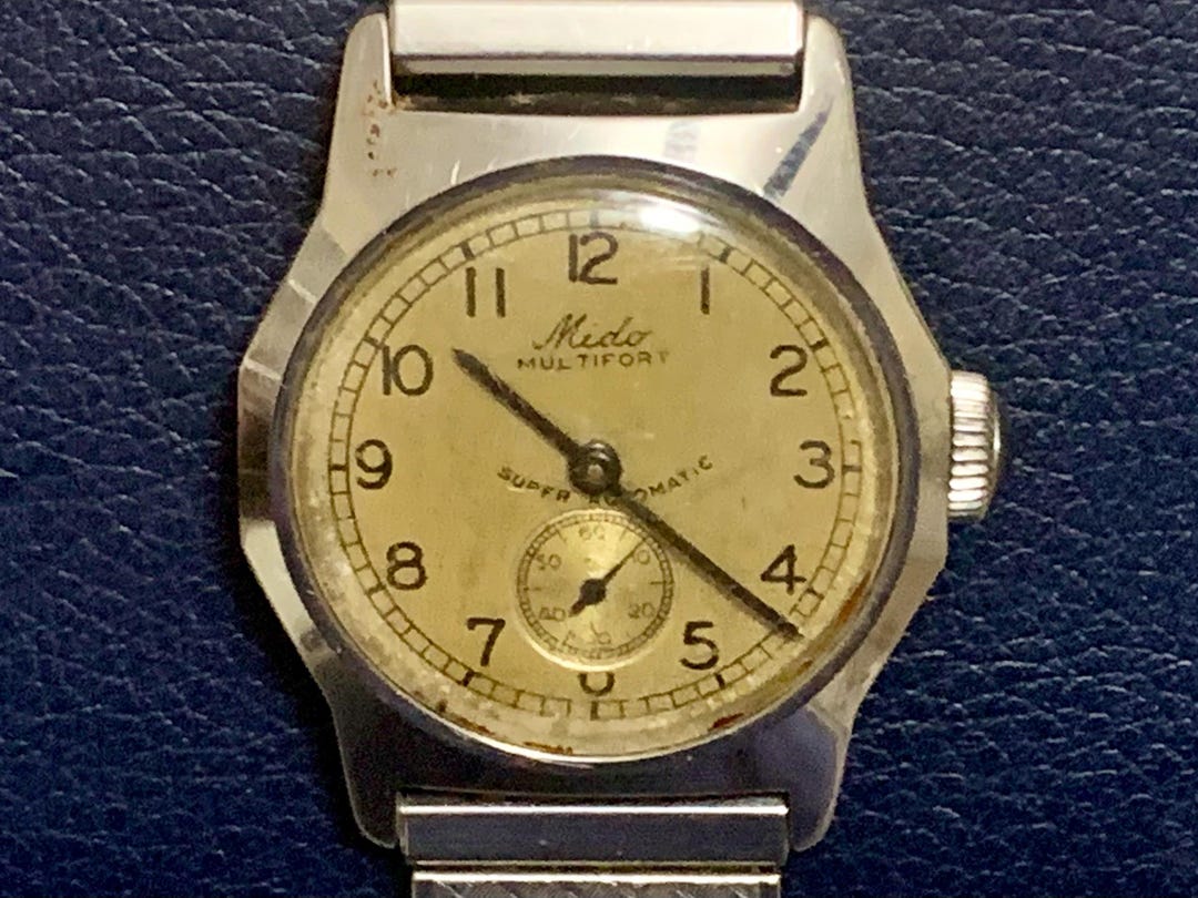 MIDO MULTIFORT Vintage Watch - Mens Swiss Military | World War II ...