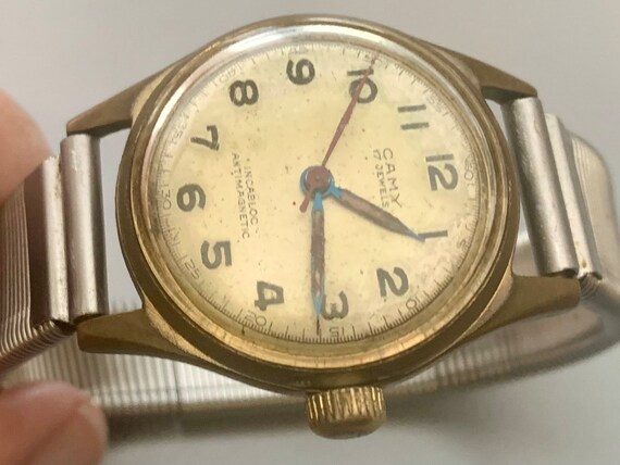MENS CAMY SWISS Watch Project for Restoration, 17 Jew… - Gem