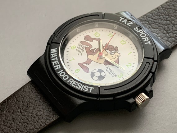 Authentic TAZ SOCCER DUDE Armitron Tasmanian Devil Wa… - Gem