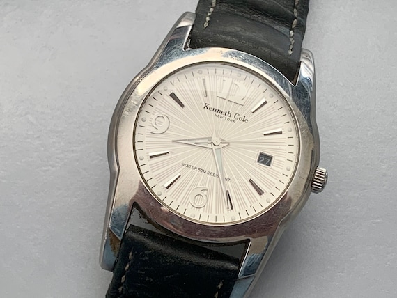 Kenneth Cole Watch, Silver Dial Watch, Date Window Wa… - Gem