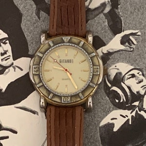 PORTHOLE Gitano Mens Vintage Watch 24-hour Dial Diver Style - Etsy