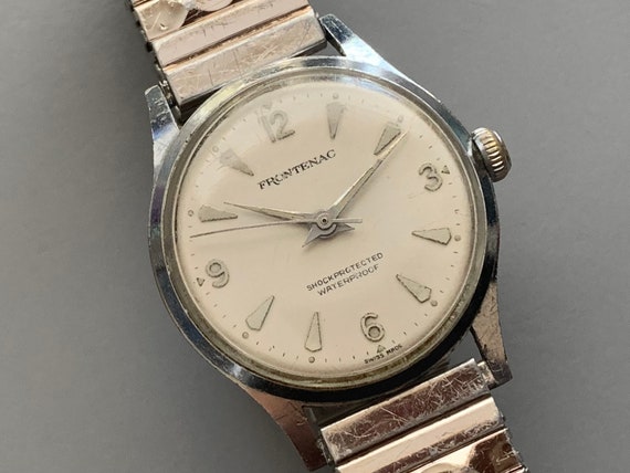 FRONTENAC WATCH, Mens Watch, Vintage Watch, Bauhaus W… - Gem